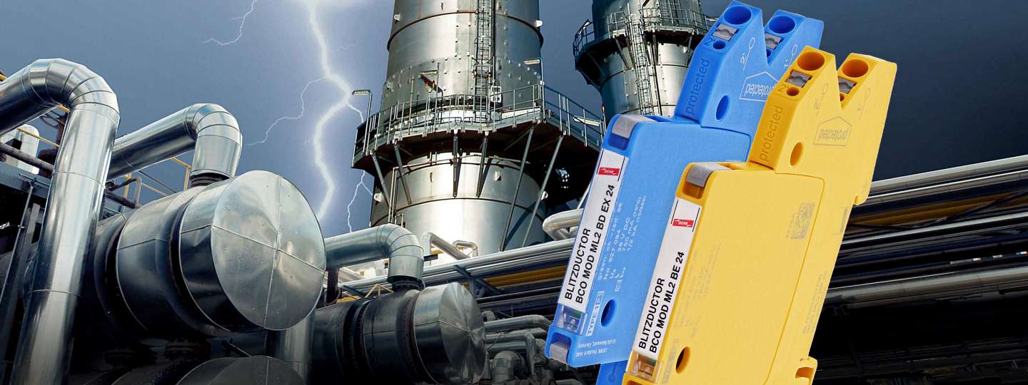 Installaties van de procesindustrie tegen bliksemschade beveiligen