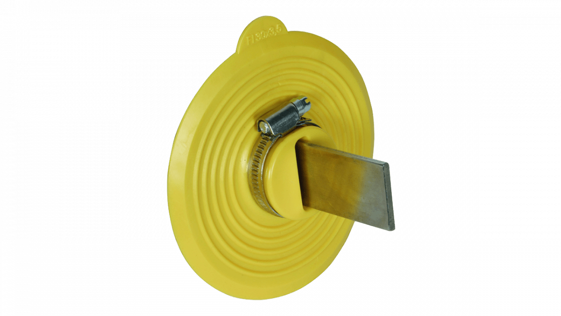 Sealing collar for connection lugs