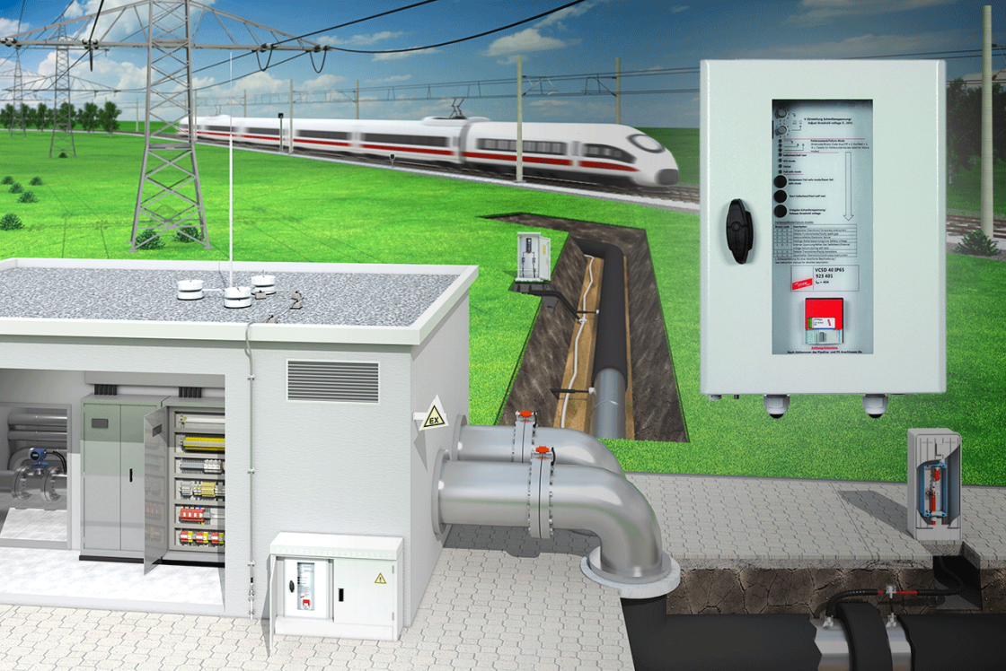 VCSD limits external overvoltages